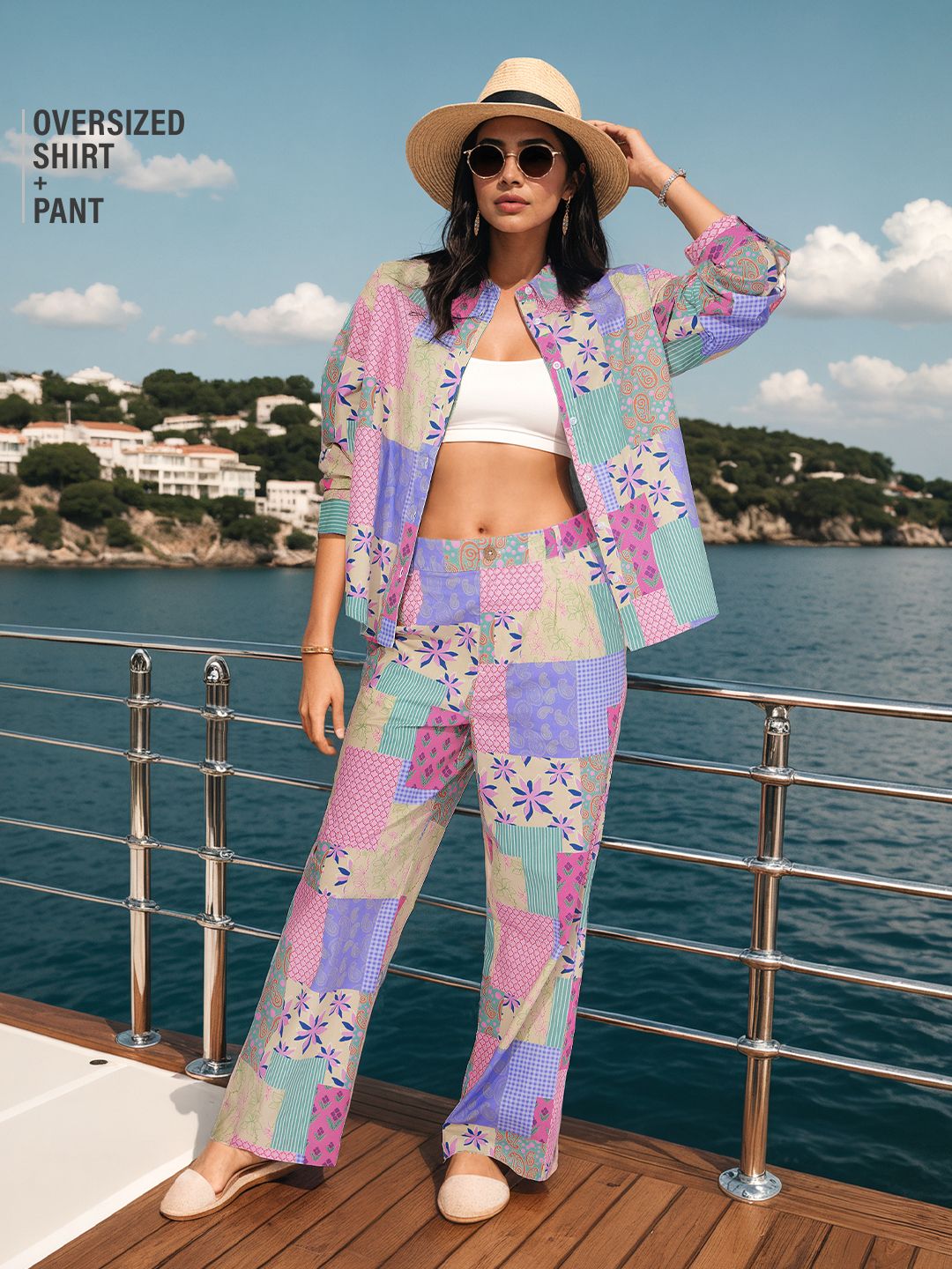 TSS Originals: Pink Love Set Women Co-ord Sets