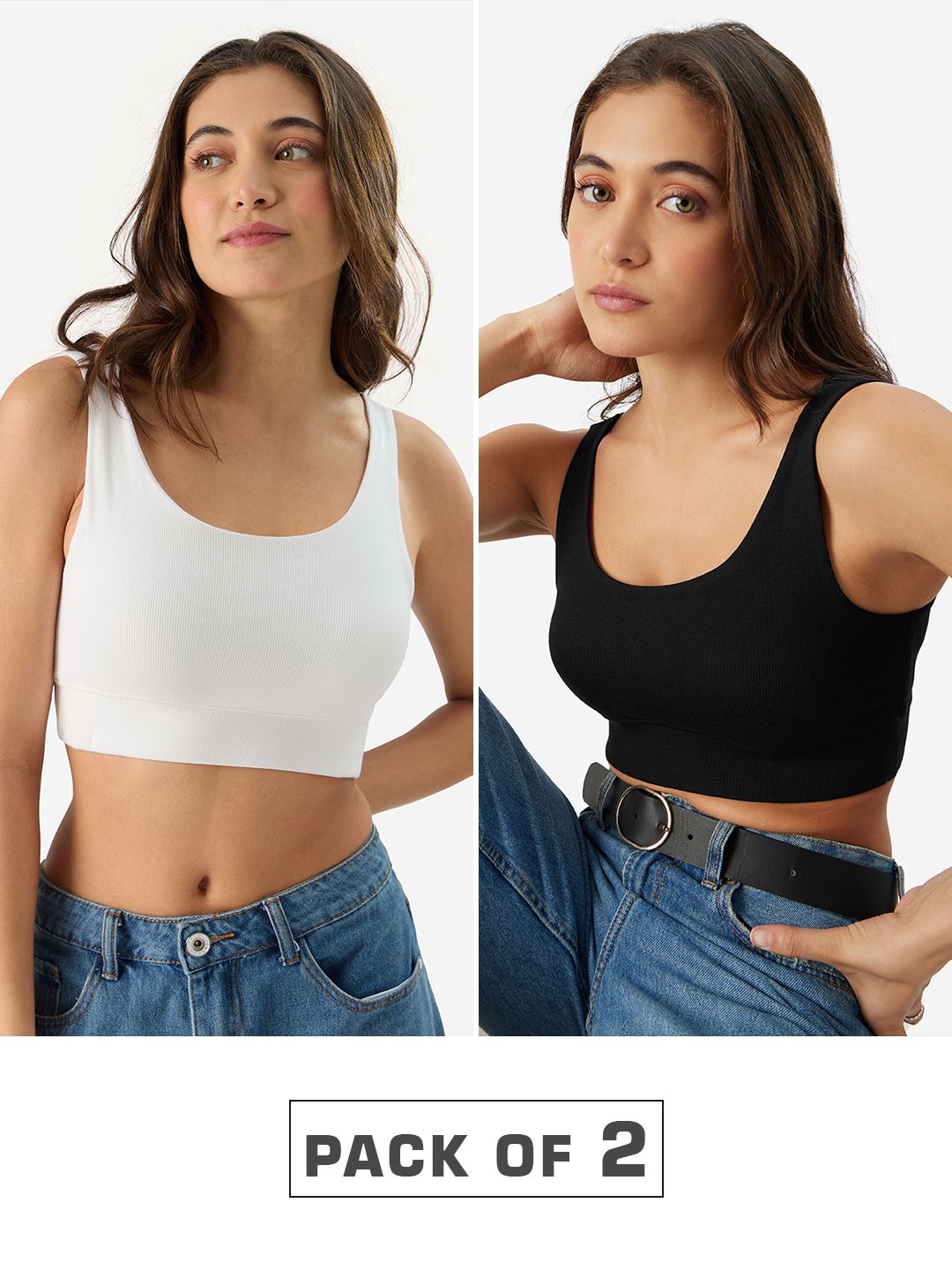 Bralettes: Yin & Yang (Pack of 2) Women Bralette online