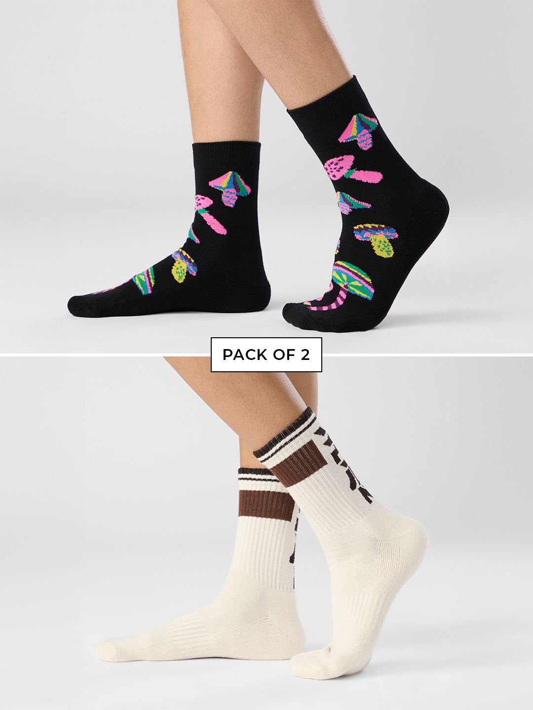 Buy Designer Editions (Pack of 2) Unisex Socks Online