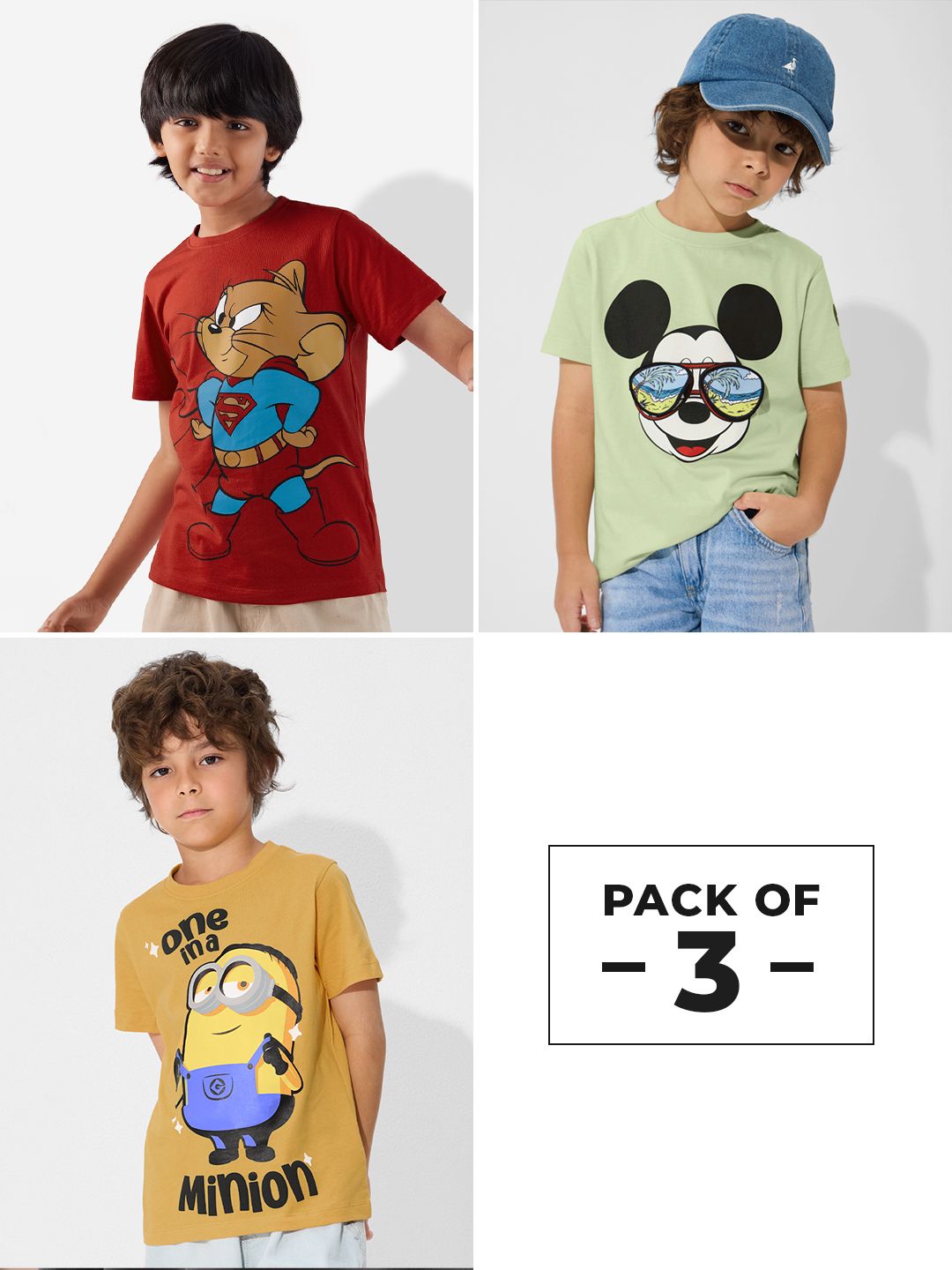 Buy Fun With Toon Tees Boys Tshirt Online at The Souled Store.