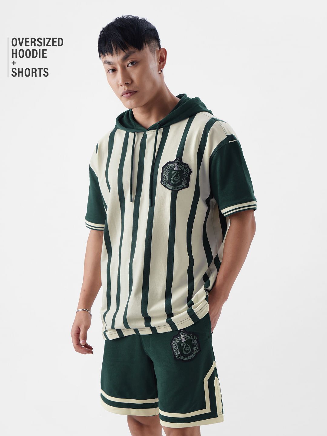 Harry Potter: Slytherin Set Men Co-ord Sets