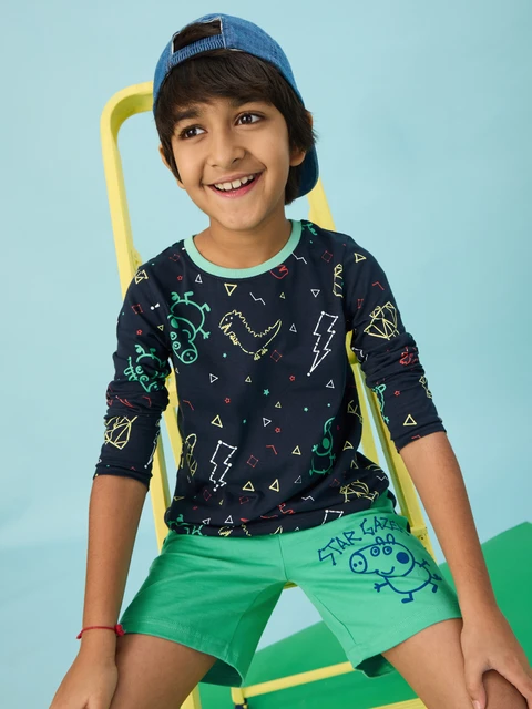 Peppa Pig: Space Explorer Set Boys Cotton Co-ord Sets online