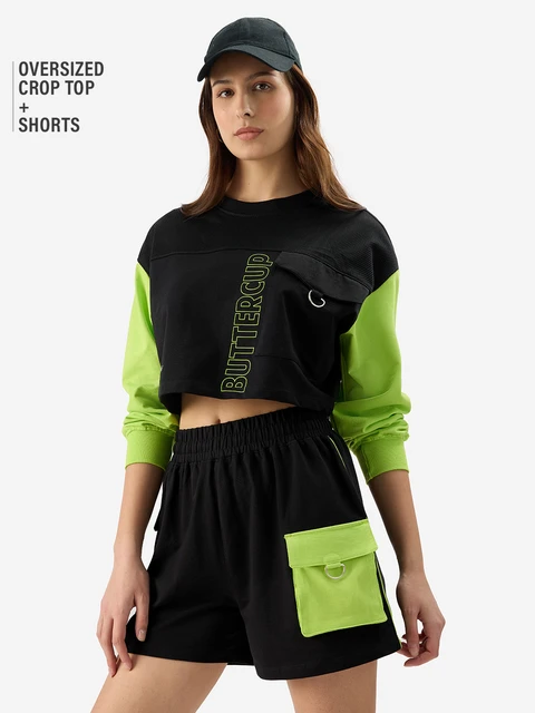 Powerpuff Girls: Buttercup Set Women Co-ord Sets