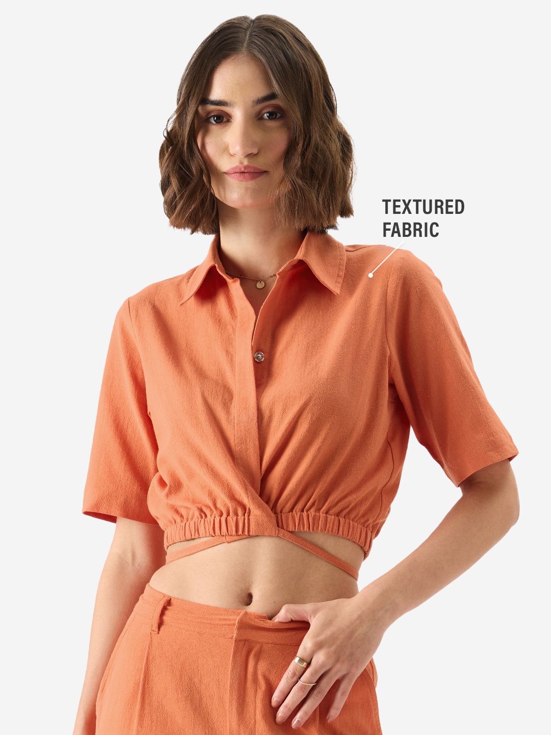 Solids: Rust Set Women Co-ord Sets online