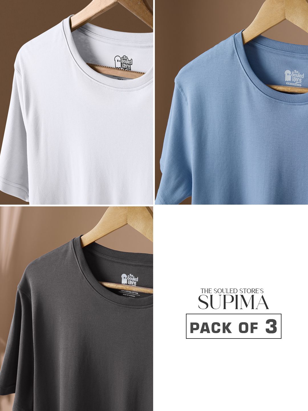 Buy Supima: Cool Classics (Pack of 3)