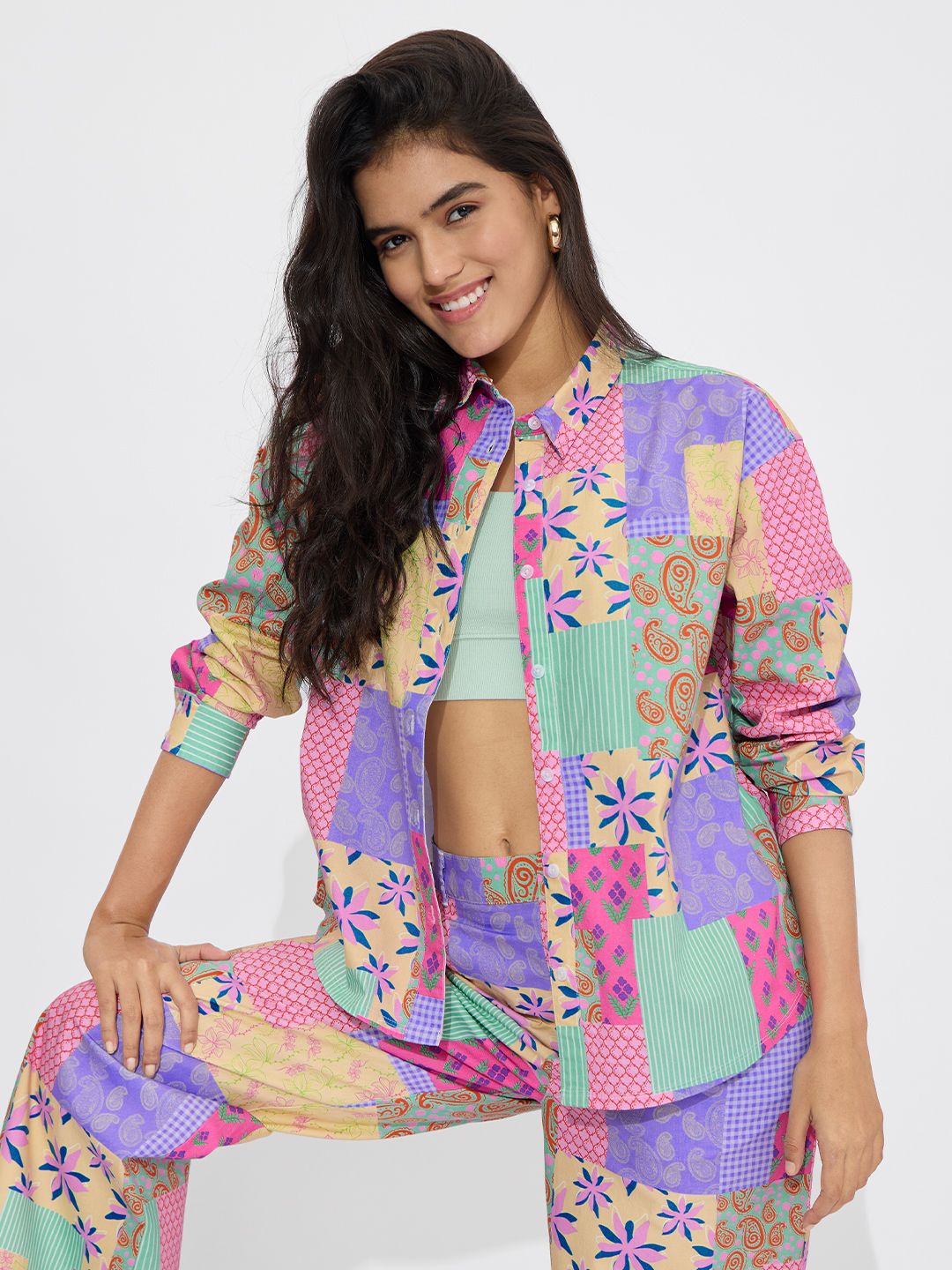 TSS Originals: Pink Love Set Women Co-ord Sets online