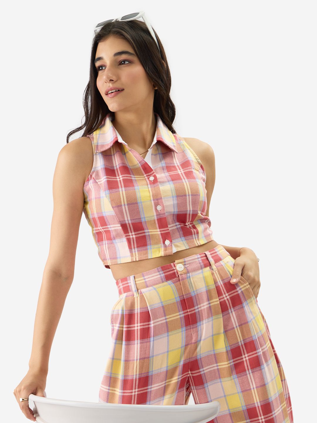 TSS Originals: Sugar Coral Set Full Length Co-ord Sets online