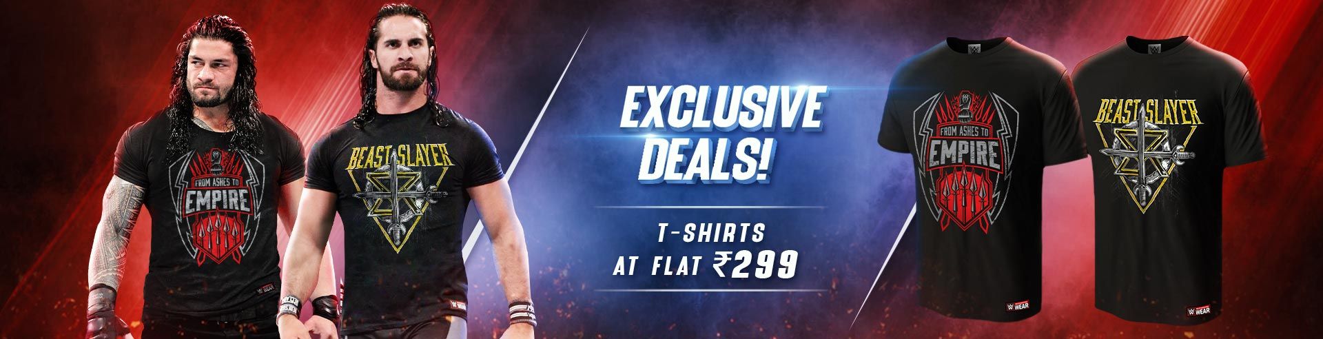 Buy Official WWE T-shirts Online