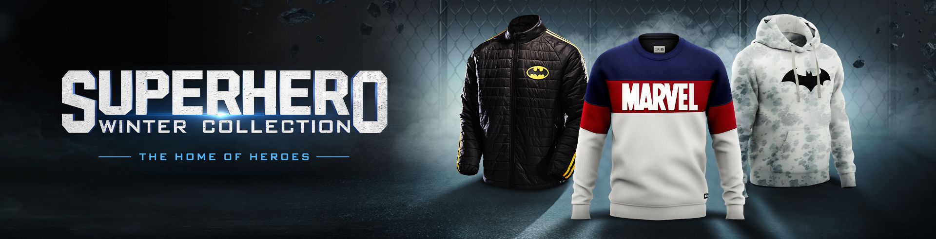 Buy Superhero Winterwear merchandise from The Souled Store.