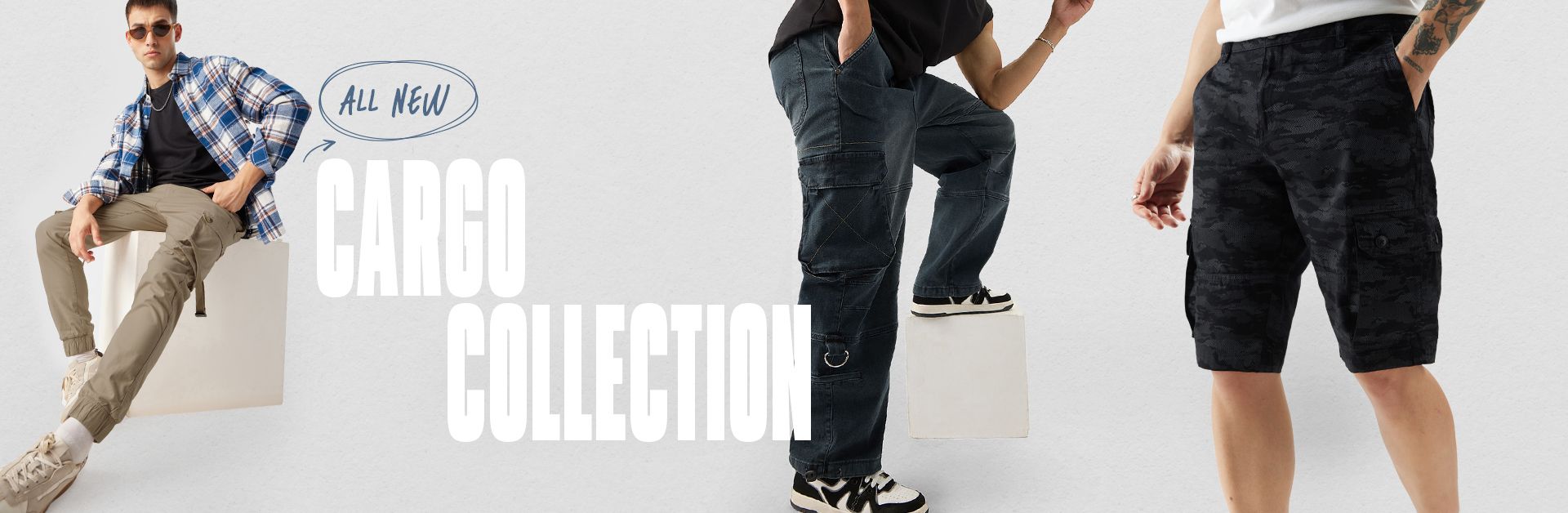 Cargos for Men - Buy Cargos for Men Online | The Souled Store