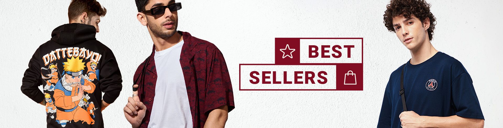 Buy Best Seller Clothing and Accessories for Men Online | The Souled Store