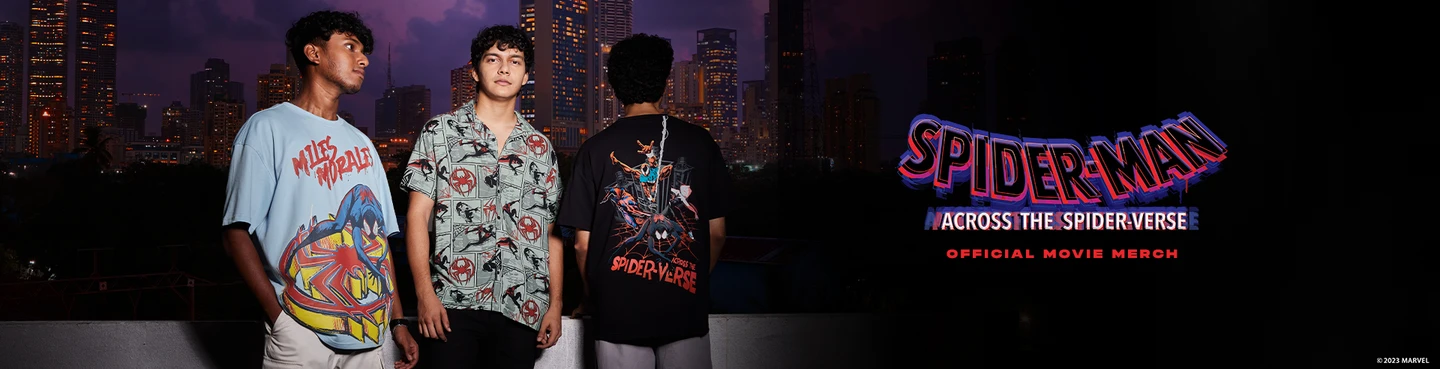 Buy Official Spider-Man Merchandise online exclusively at The Souled Store