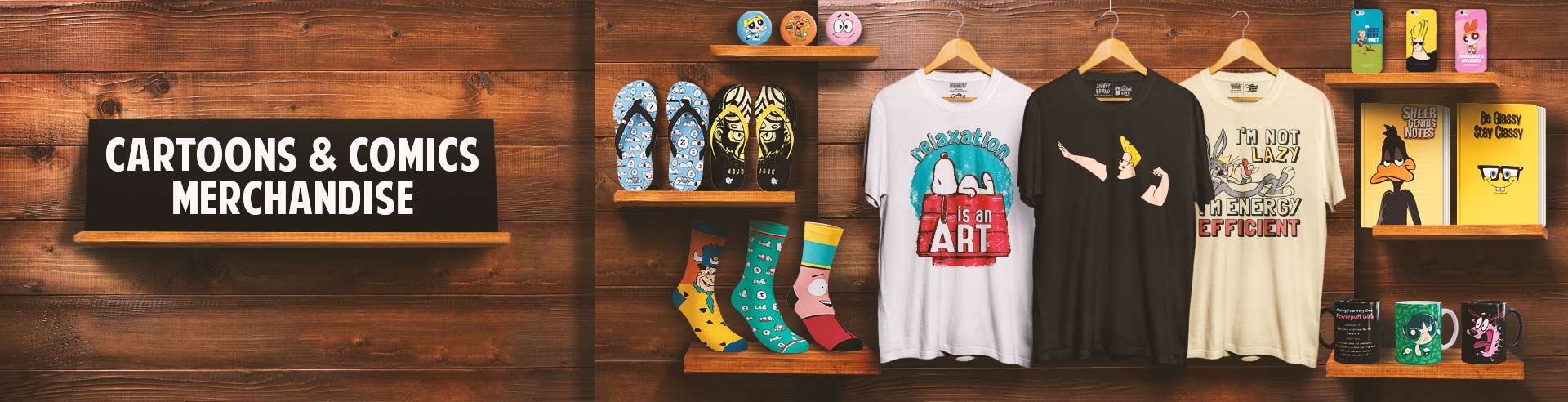 Buy Cartoon Comics Merchandise online | The Souled Store