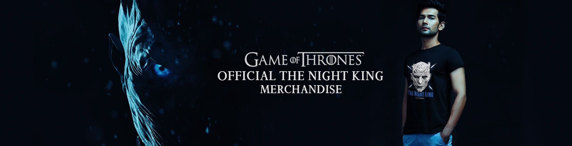 Buy The Night King T-shirts and Other Official Merchandise Online in India