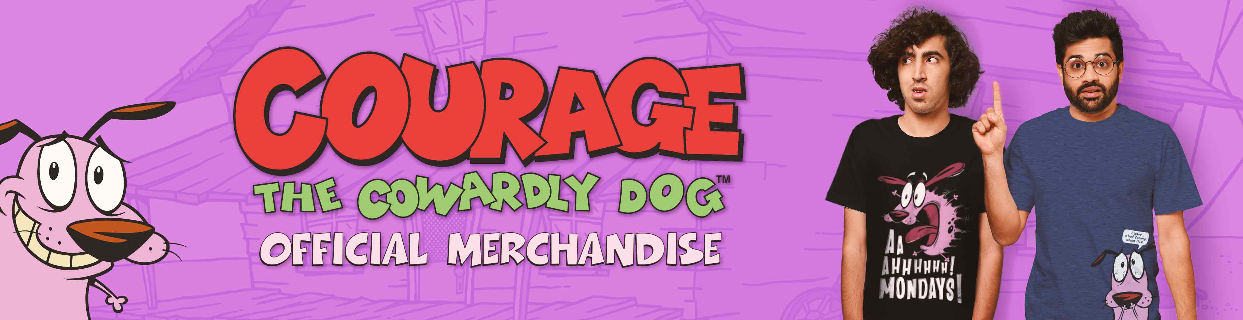 Buy Official Courage the Cowardly Dog Merchandise online exclusively at ...