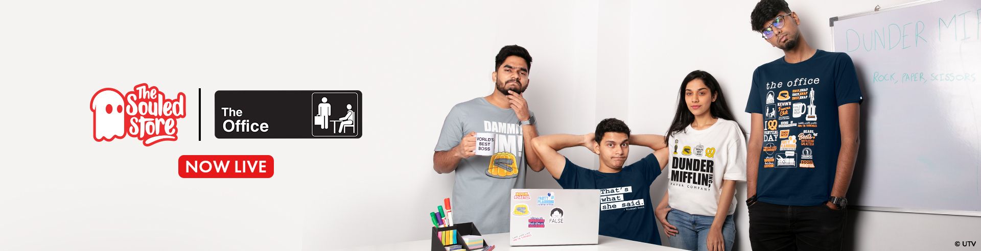 Buy Official The Office Merchandise online exclusively at The Souled Store