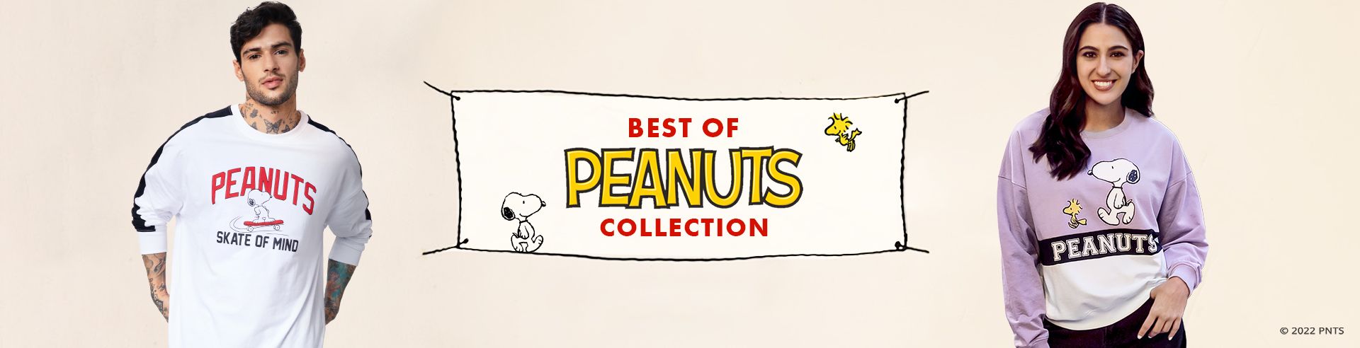 Buy Official Peanuts Merchandise online exclusively at The Souled Store