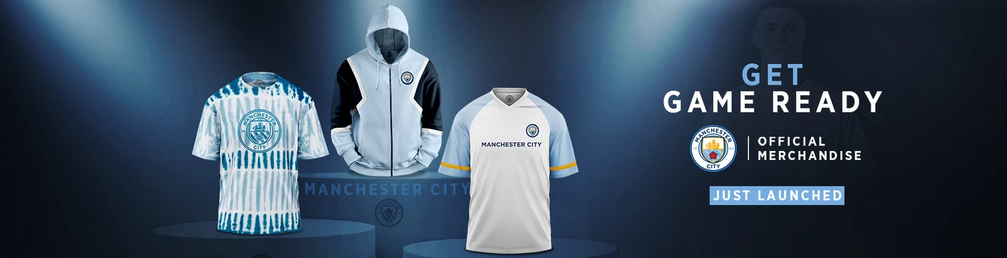 Manchester City Merchandise - Buy Offical Manchester City Merchandise ...
