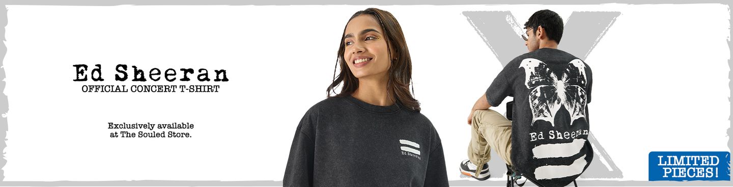 Ed Sheeran Merchandise, T-Shirts, Sweatshirts, Hoodies - The Souled Store